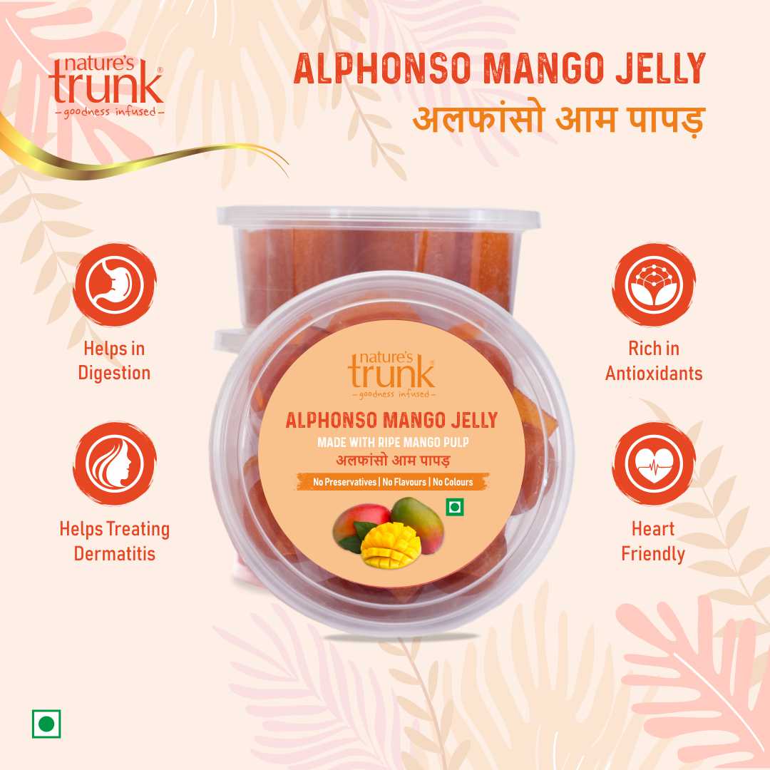 Buy Alphonso Mango Jelly | Nature's Trunk - Order Now